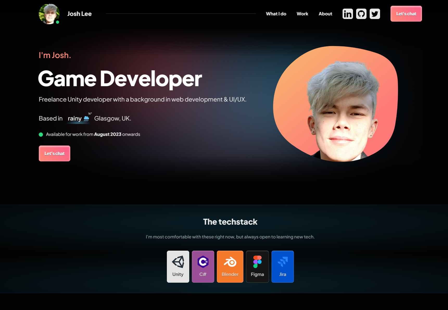Game Developer in Glasgow | Josh Lee